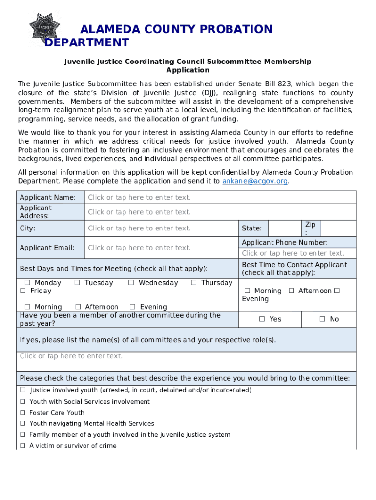 A Policy Analysis of SB-823: Juvenile Justice Realignment Doc Template ...