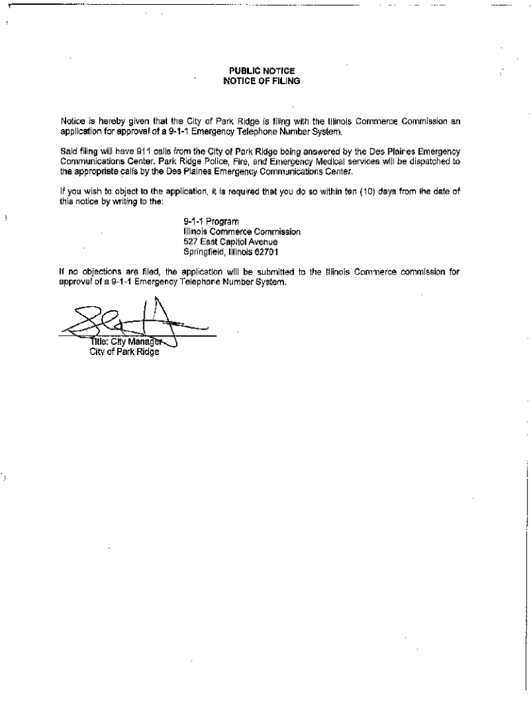 Fillable Online icc illinois Upon approval. Submitted By: SOUTHWEST ...