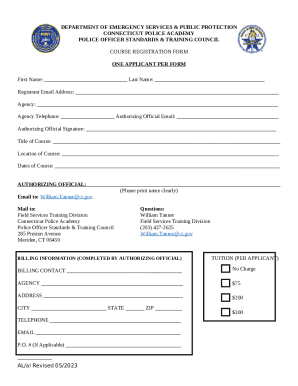 State Police Trooper Trainee - Job Opening Doc Template | pdfFiller