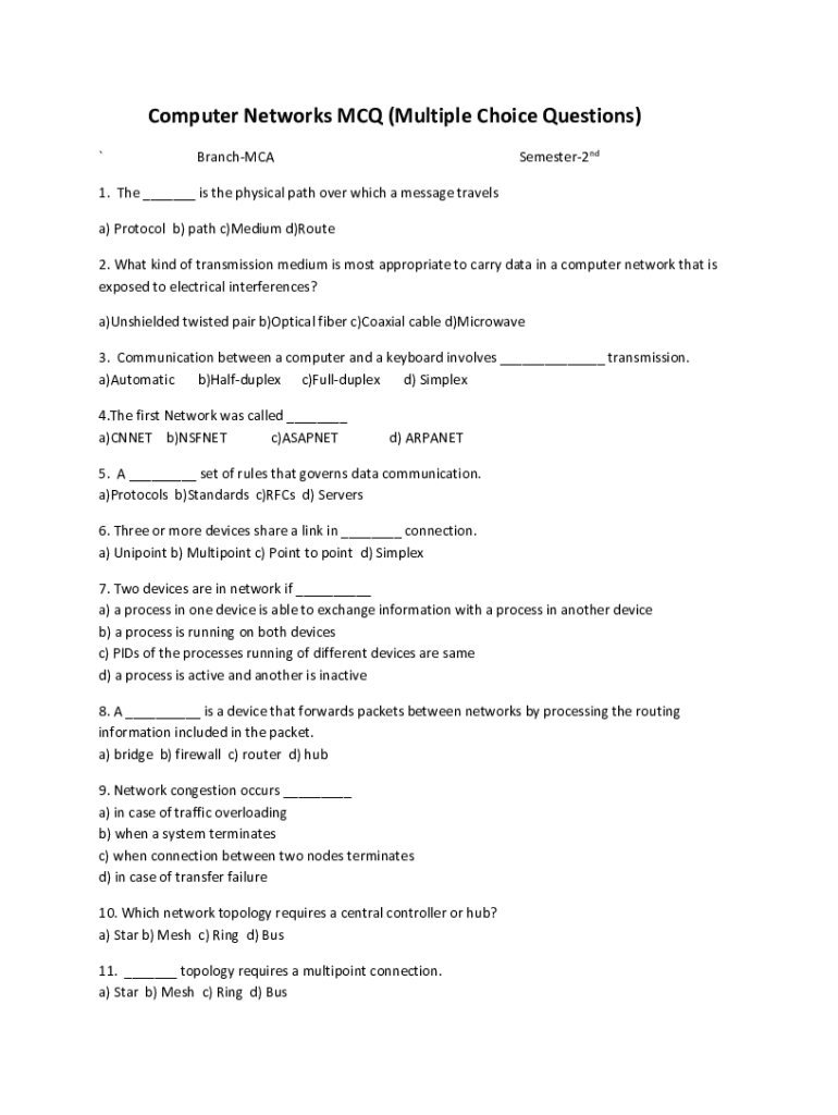 Fillable Online Ais the physical path over which a message ... Fax Email Print - pdfFiller