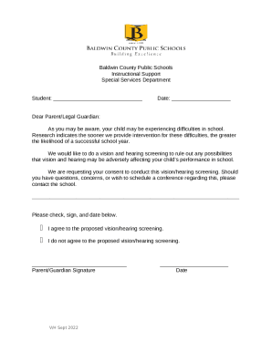 Custodial Rights Parent Notification Doc Template | pdfFiller