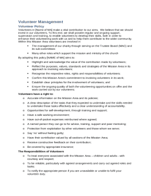 The Definitive Handbook for Effective Volunteer Management Doc Template ...