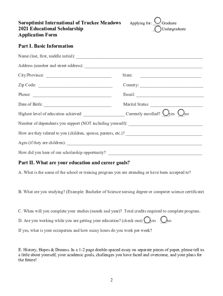 Fillable Online 2022 Educational Assistance Application Fax Email Print ...