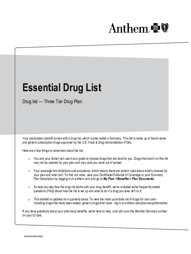 Fillable Online What Is a Formulary? Definition, Tiers, and Costs Fax ...