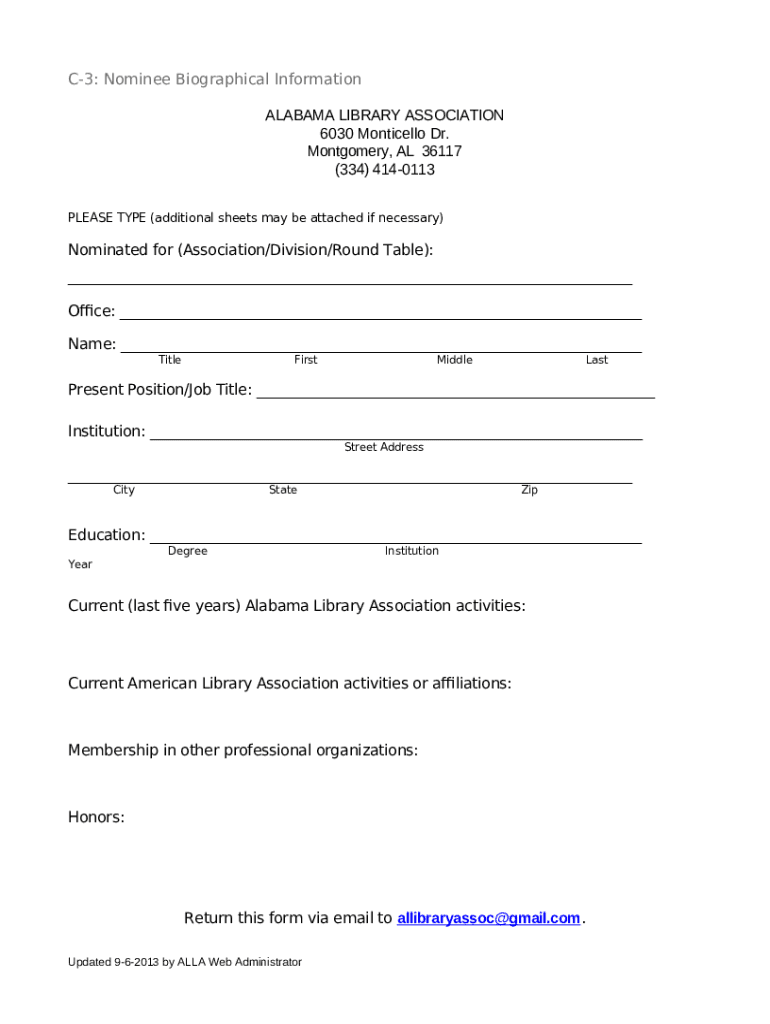 Operating Budget Request (Divisions, Roundtables, ... Doc Template ...