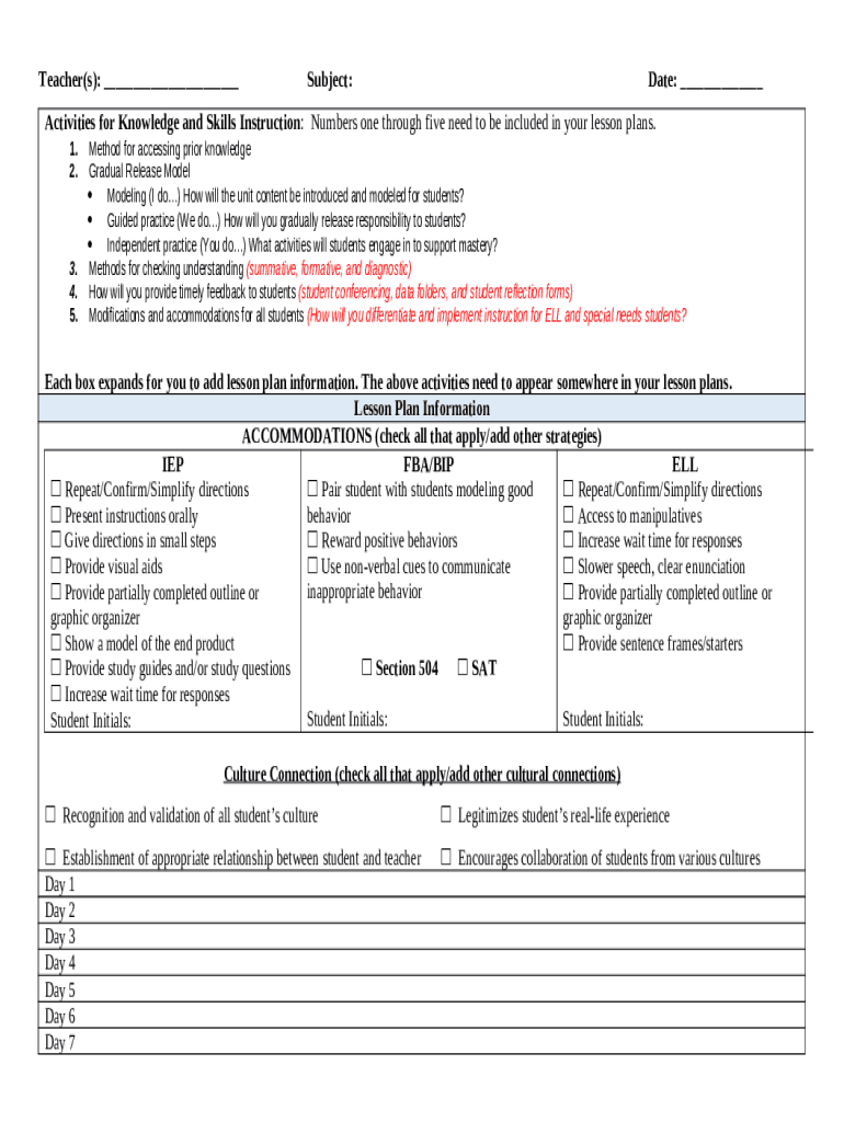 Page 9: Activating Prior Knowledge - IRIS Center Doc Template | pdfFiller
