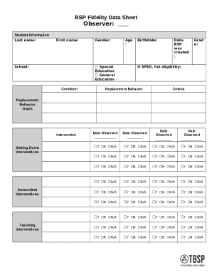 How to Write a Behavior Support Plan (BSP) from ... - YouTube Doc ...