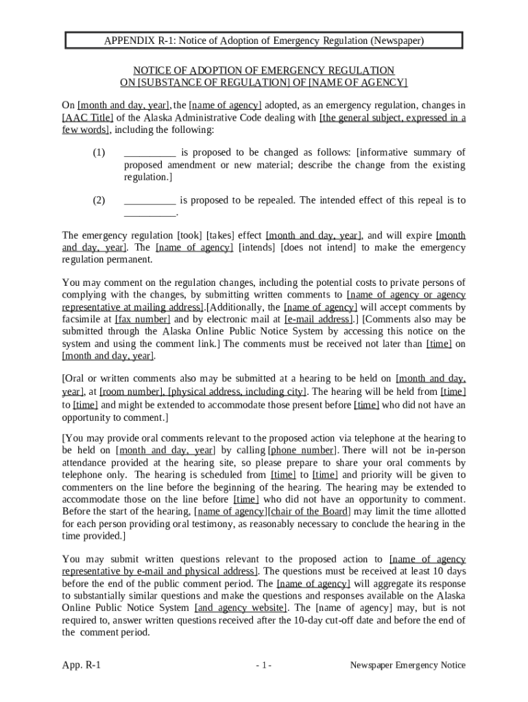 APPENDIX E: Department of Law Final Review Request Doc Template | pdfFiller