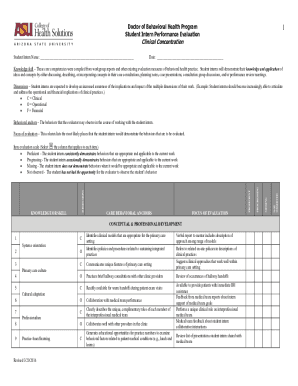 Fillable Online Intern Competency Assessment DOC Fax Email Print - pdfFiller