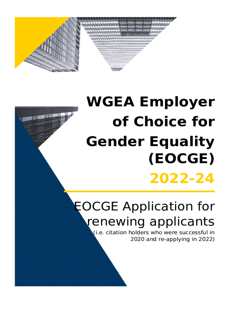 How to Build and Lead Gender-Balanced Organizations Doc Template ...