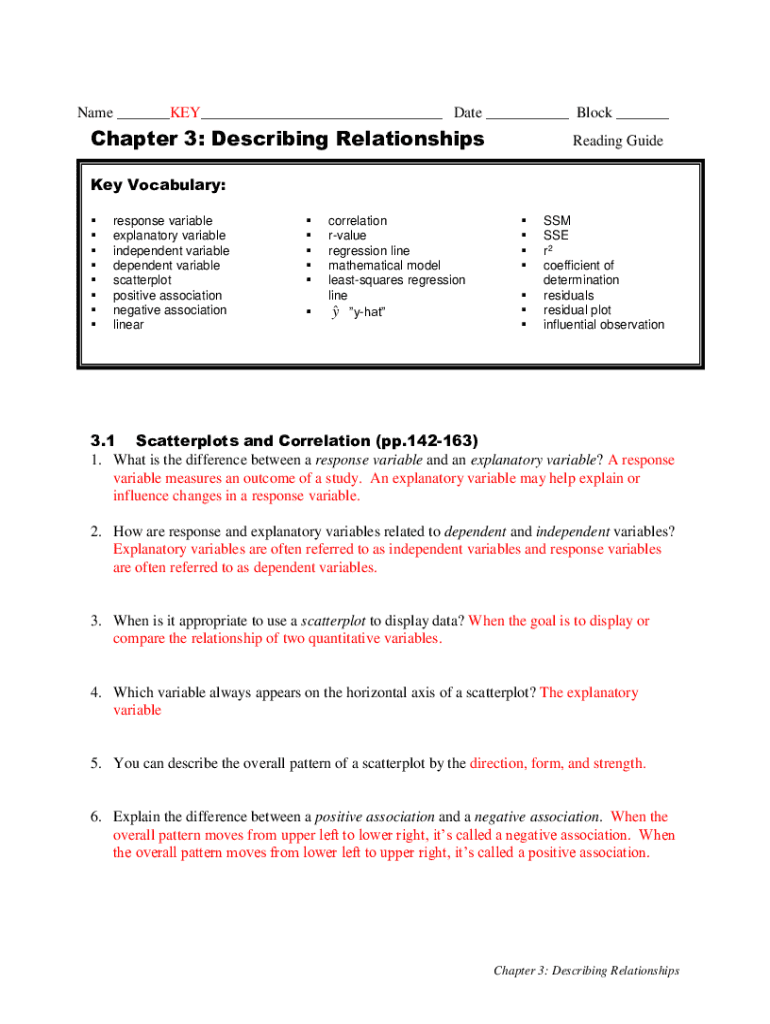 Fillable Online Chapter 3 reading guide key - Name KEY Date Block Fax Email Print - pdfFiller