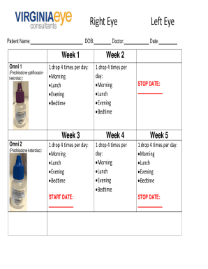 Fillable Online Ocular Assessment Form - Elahere Fax Email Print ...