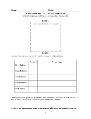Mid-Term Project - Mrs. Cook's Art Class Doc Template | pdfFiller