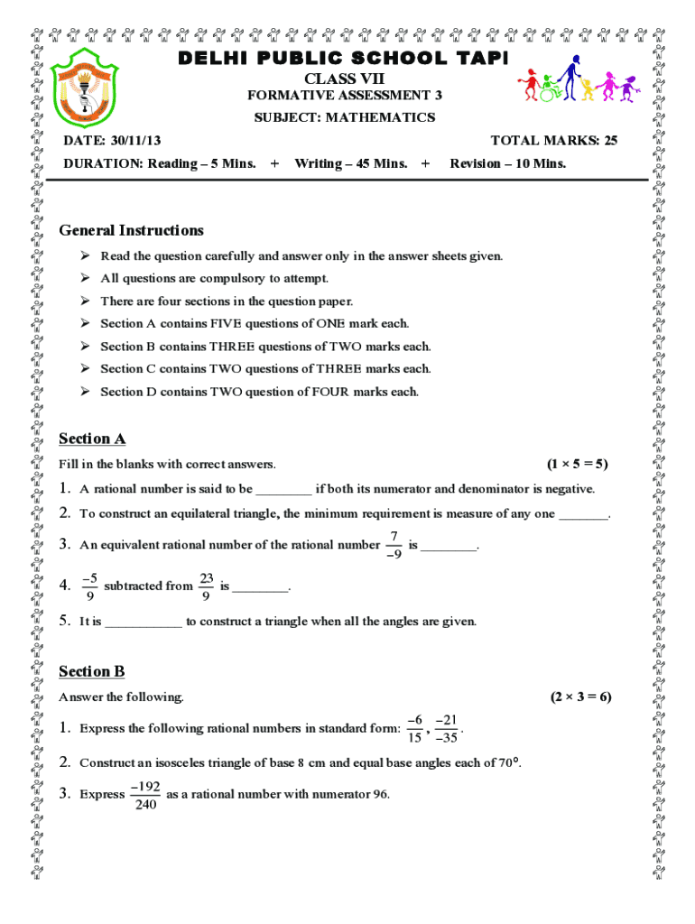 Fillable Online English Language Arts Grade 7 TDA Scoring Sample Fax ...