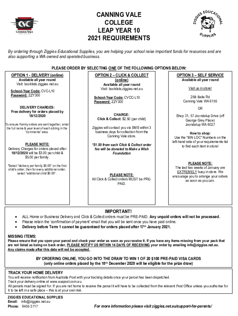 Fillable Online LEAP YEAR 10 Fax Email Print - pdfFiller