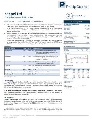 Fillable Online Keppel names infra as 'top performer' in FY23 results ...