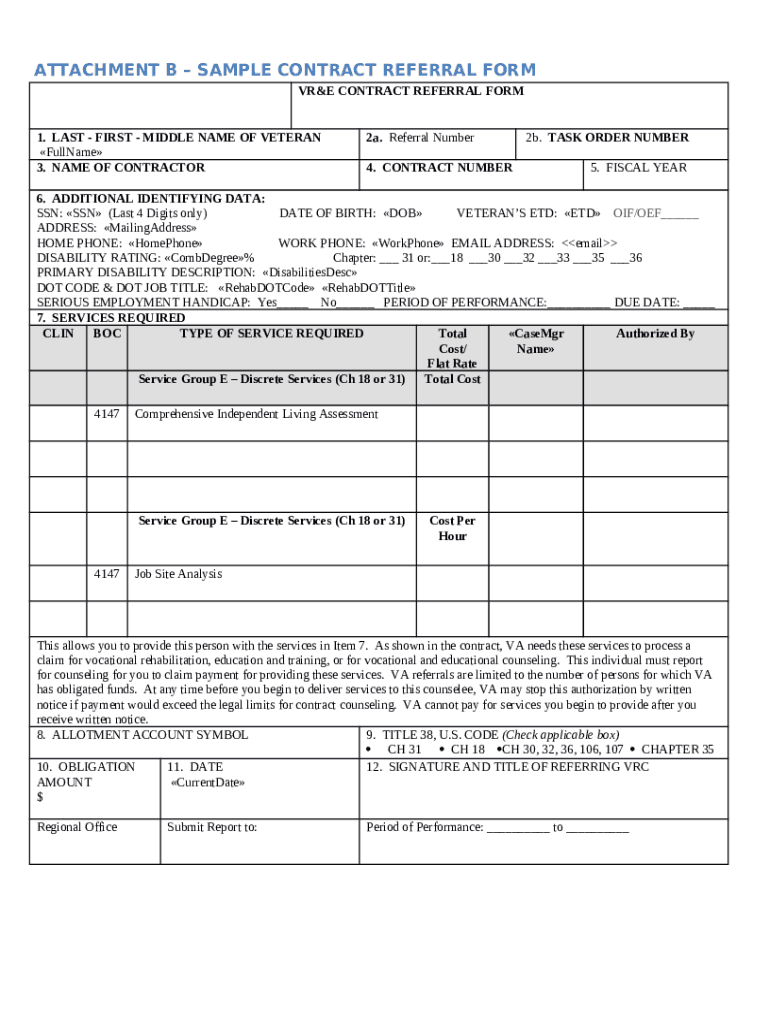 Referral Agreement Contract Doc Template | pdfFiller