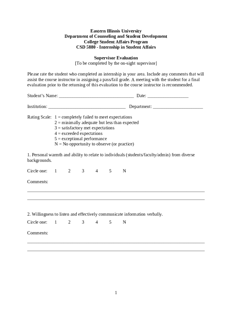 Program Revision Request: - MS in College Student Affairs Doc Template ...