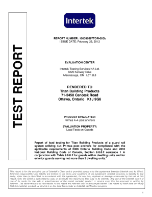 Fillable Online Intertek and Architectural Testing, Inc. (ATI) Total ...