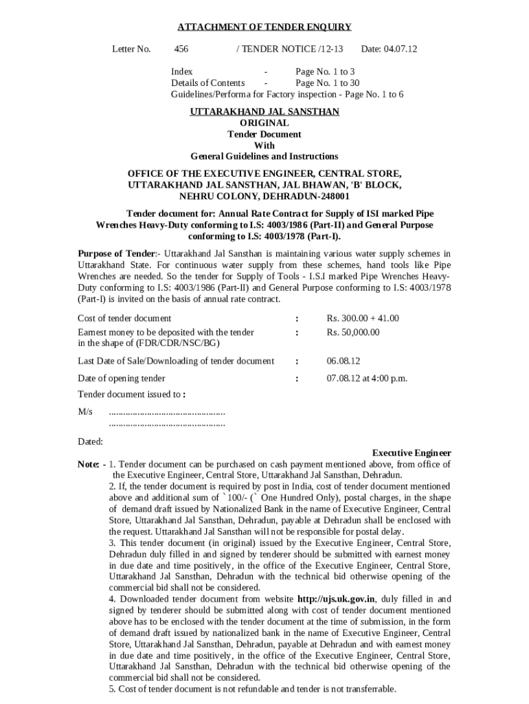 Operation and maintenance of 3.5 MLD Sewage Treatment ... - ujs uk gov ...