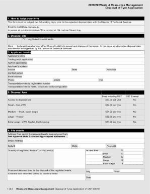 Fillable Online Waste Tire Tracking Form: Comprehensive Trip Log Fax ...