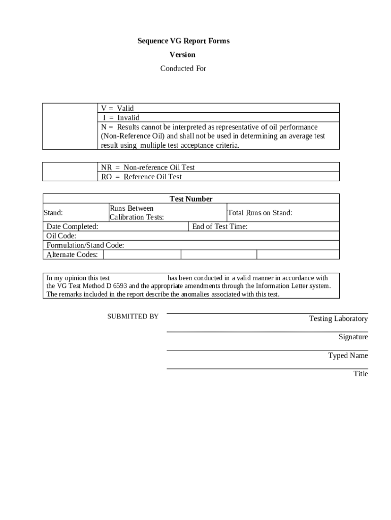 VG REPORT S VERSION 20020118 Doc Template | pdfFiller