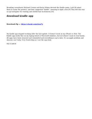 Fillable Online What's the story behind Amazon's Kindle Tree Logo? Fax ...
