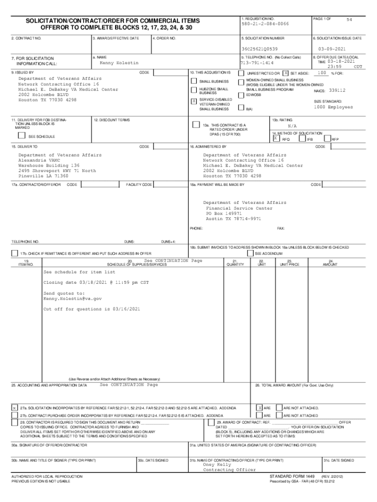 Fillable Online Alexandria VAMC Fax Email Print - pdfFiller