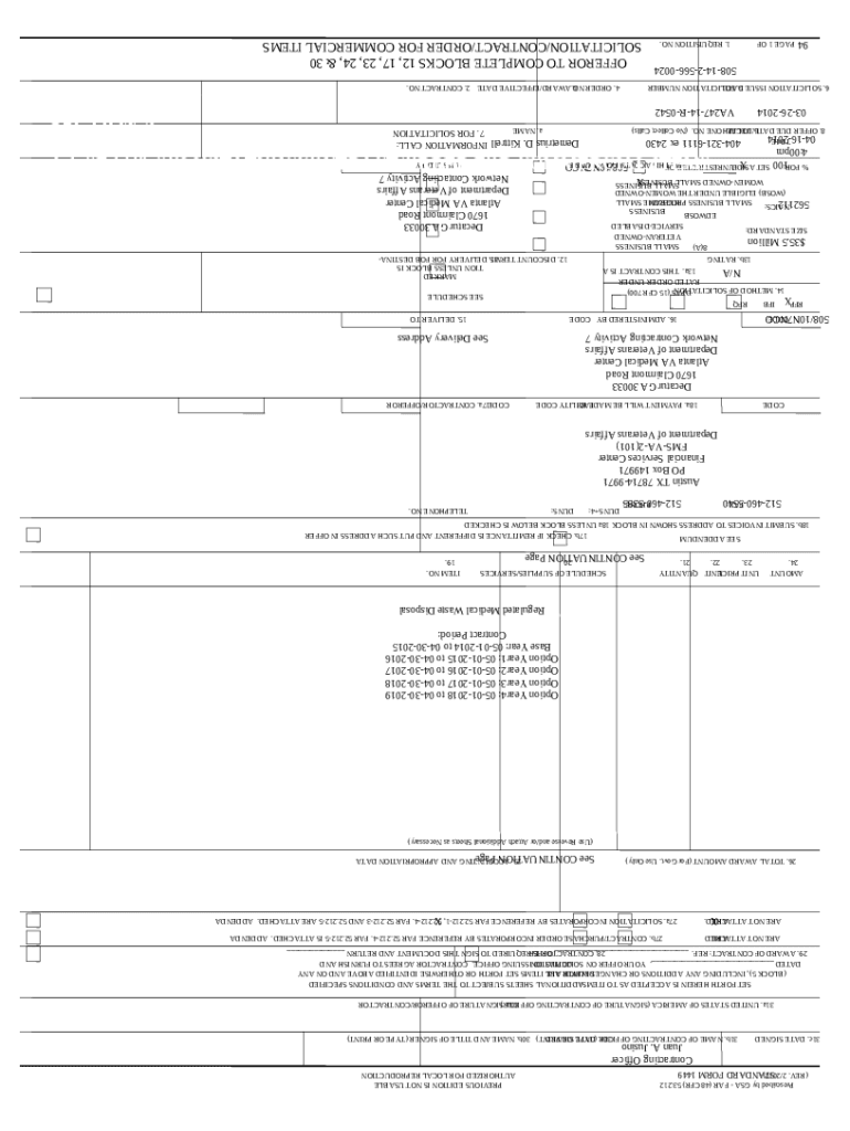 DESCRIPTION/SPECIFICATION/STATEMENT OF WORK14 Doc Template | pdfFiller