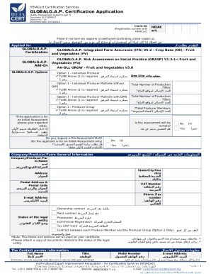 Integrated Farm Assurance for combinable crops Doc Template | pdfFiller