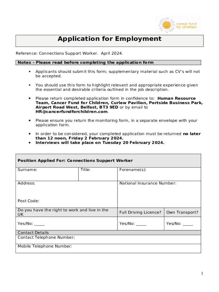 Medical Support Assistant - Open Continuous Announcement Doc Template ...