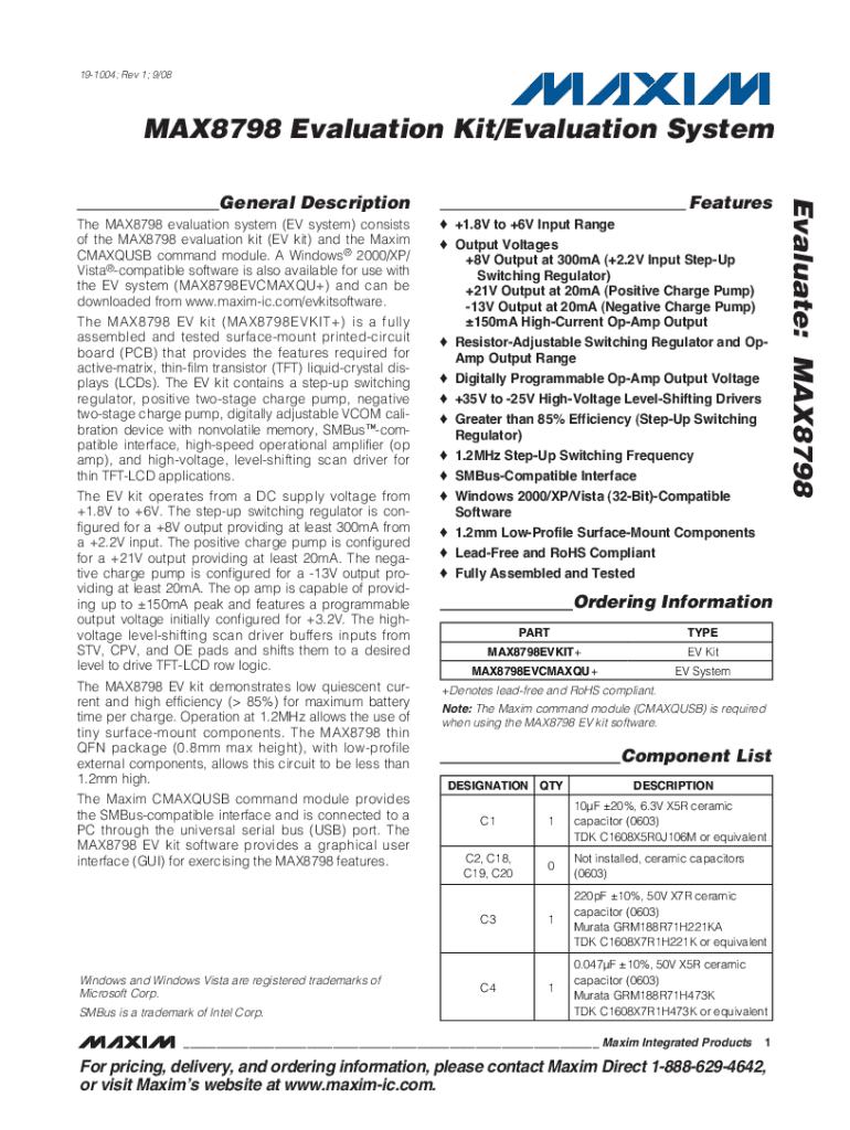 Fillable Online Evaluation-KitsWireless Connectivity & Sensors Fax Email Print - pdfFiller