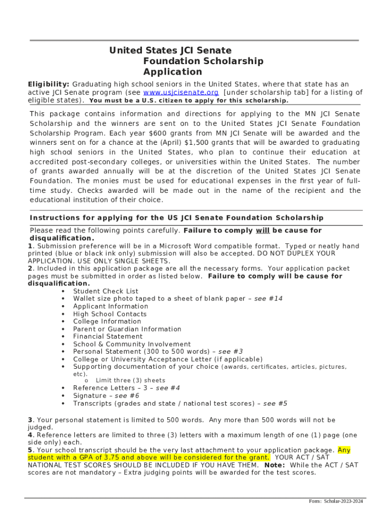 Scholarship Opportunities - Detroit Lakes High School Doc Template | pdfFiller