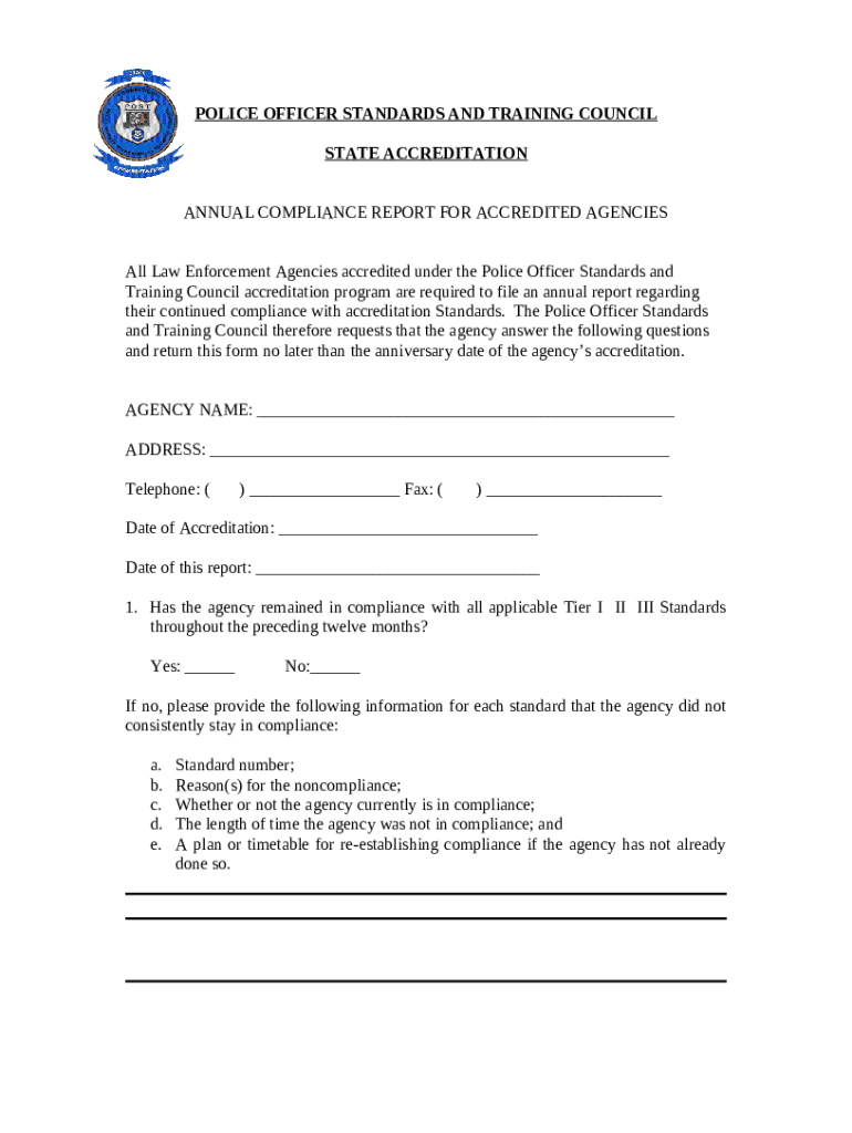 Law Enforcement Agency (LEA) Accreditation - COPS OFFICE Doc Template ...