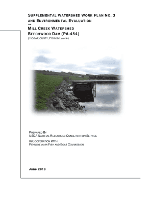 Fillable Online Final Supplemental Watershed Plan No. 2 and Environmental ... Fax Email Print ...