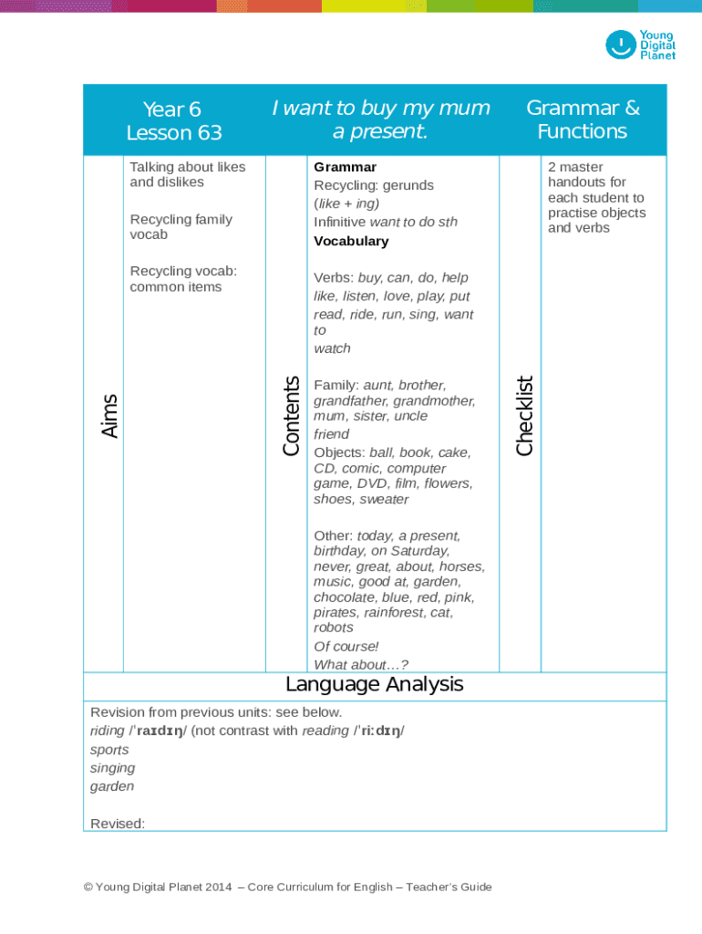 30 Basic Verbs You Must Know - Learn English Grammar Doc Template ...