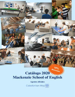 Completable En línea Mackenzie School of English. Familias y nios ...
