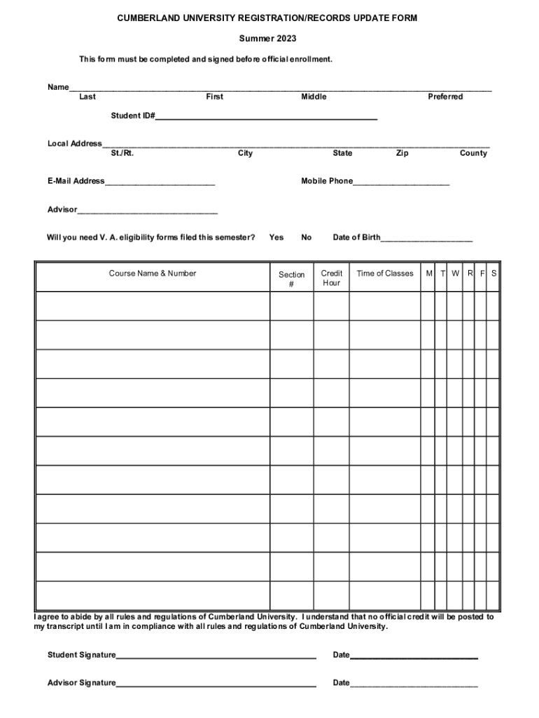 Fillable Online Drop/Add Form Summer 2023 Fax Email Print - pdfFiller