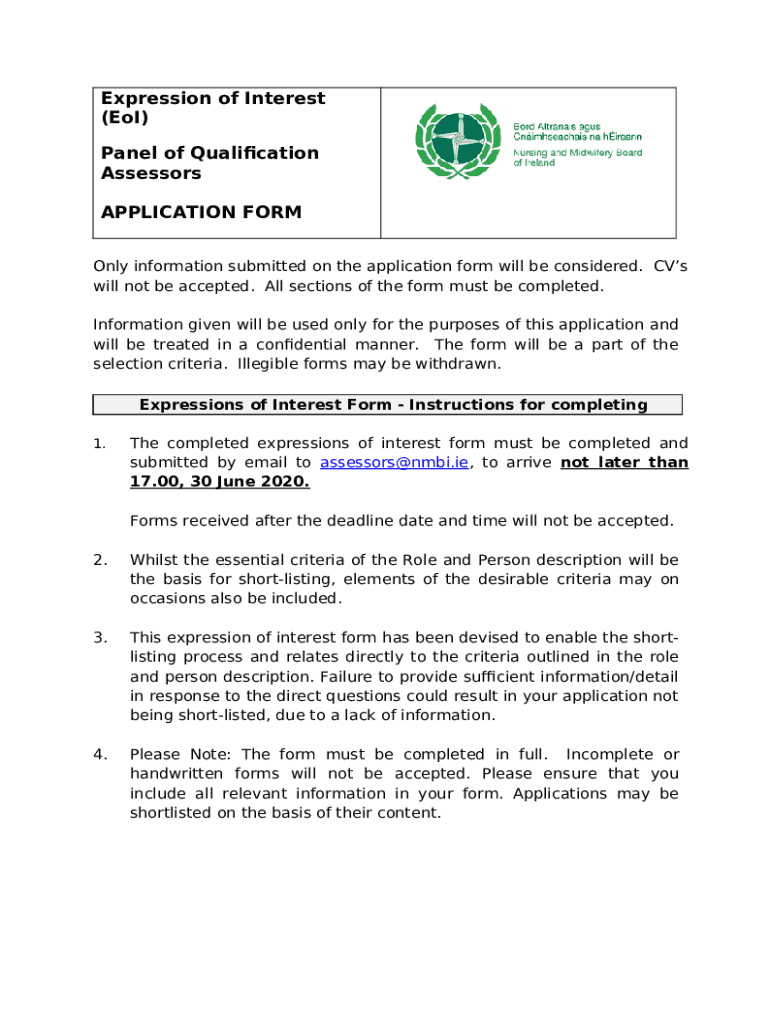 Call for Expression of Interest for Local Senior Consultants ... Doc ...