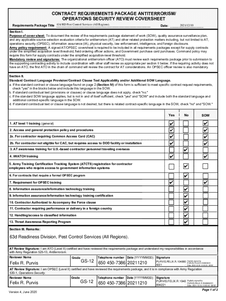 Fillable Online Fillable AT OPSEC Coversheet V4.pdf Fax Email Print ...