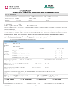 New Account Application For Limited Company ... Doc Template | pdfFiller