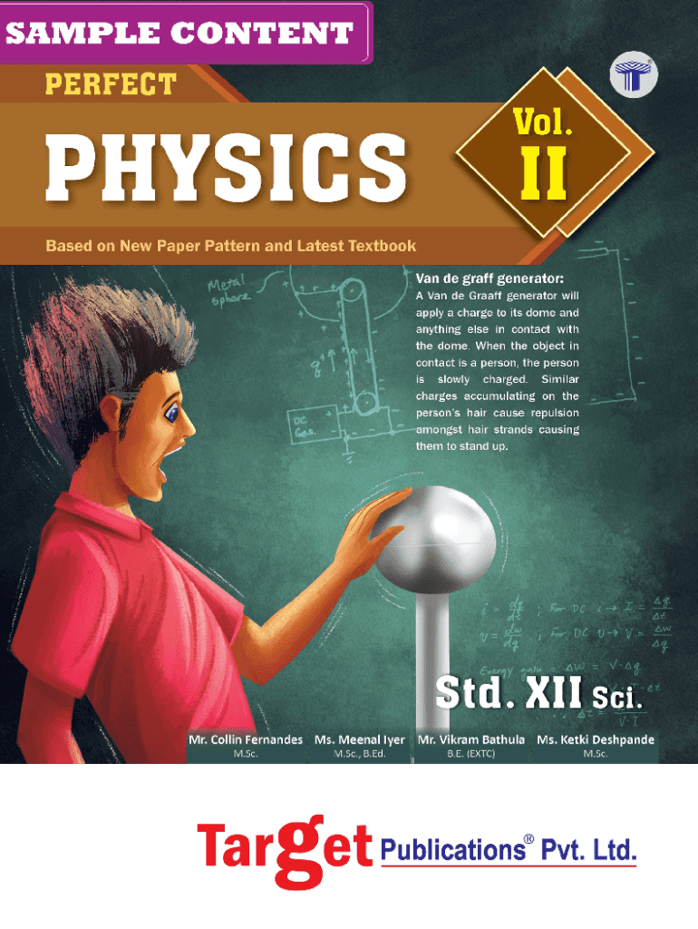 Fillable Online Sample PDF of STD 11th Perfect Physics Notes Book ...