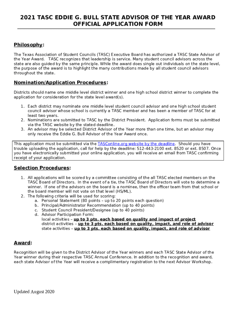 TASC EDDIE G Doc Template | pdfFiller