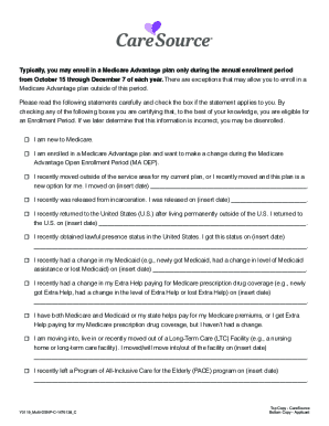 Fillable Online 2023 Dual Eligible Special Needs Plan (D-SNP) Evidence ...