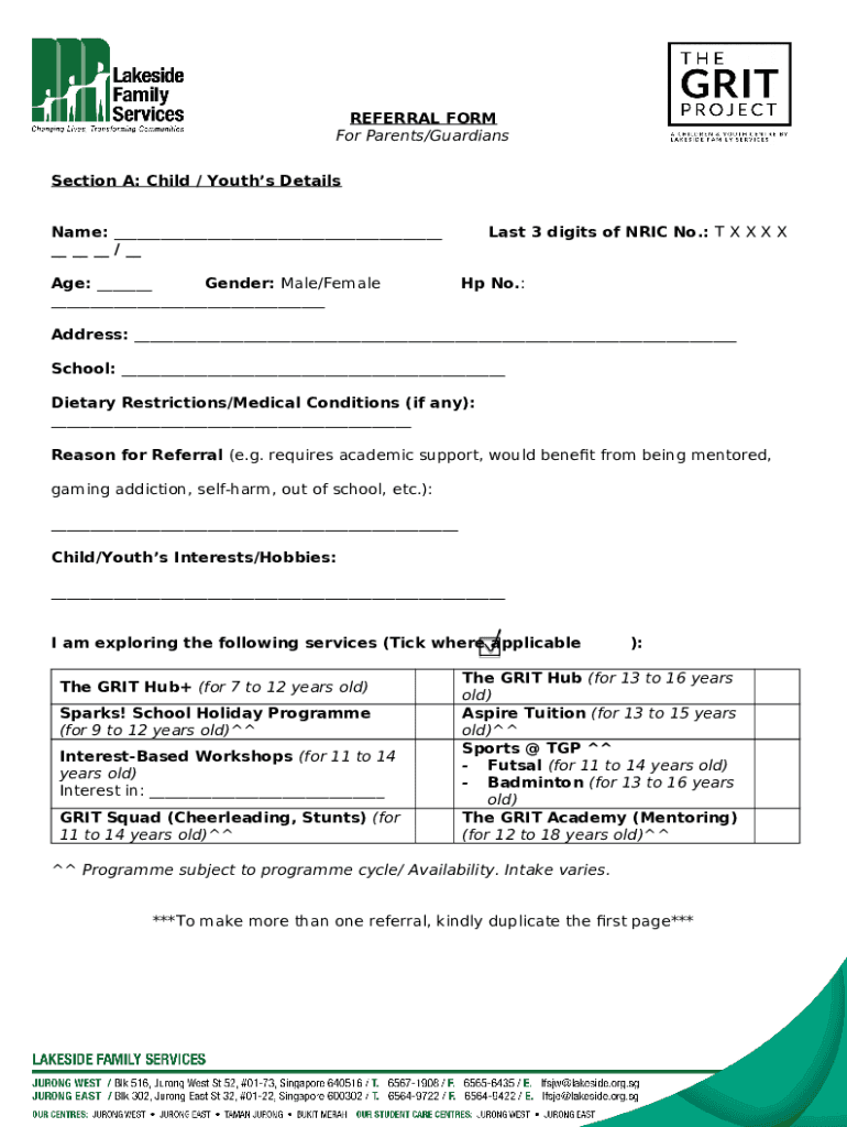 Primary Care Provider (PCP) Referral, Stephanie V. Blank ... - lakeside ...