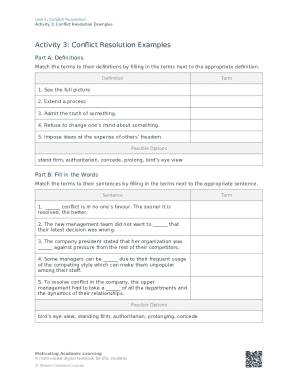Match the terms with the appropriate definition.1. arbitration ... Doc ...