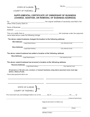 Fillable Online How do I update my business registration information or ...