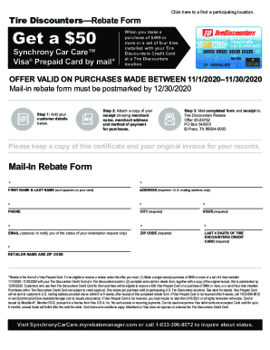 Fillable Online Synchrony Bank Mavis Tire - With the all new Midas ...