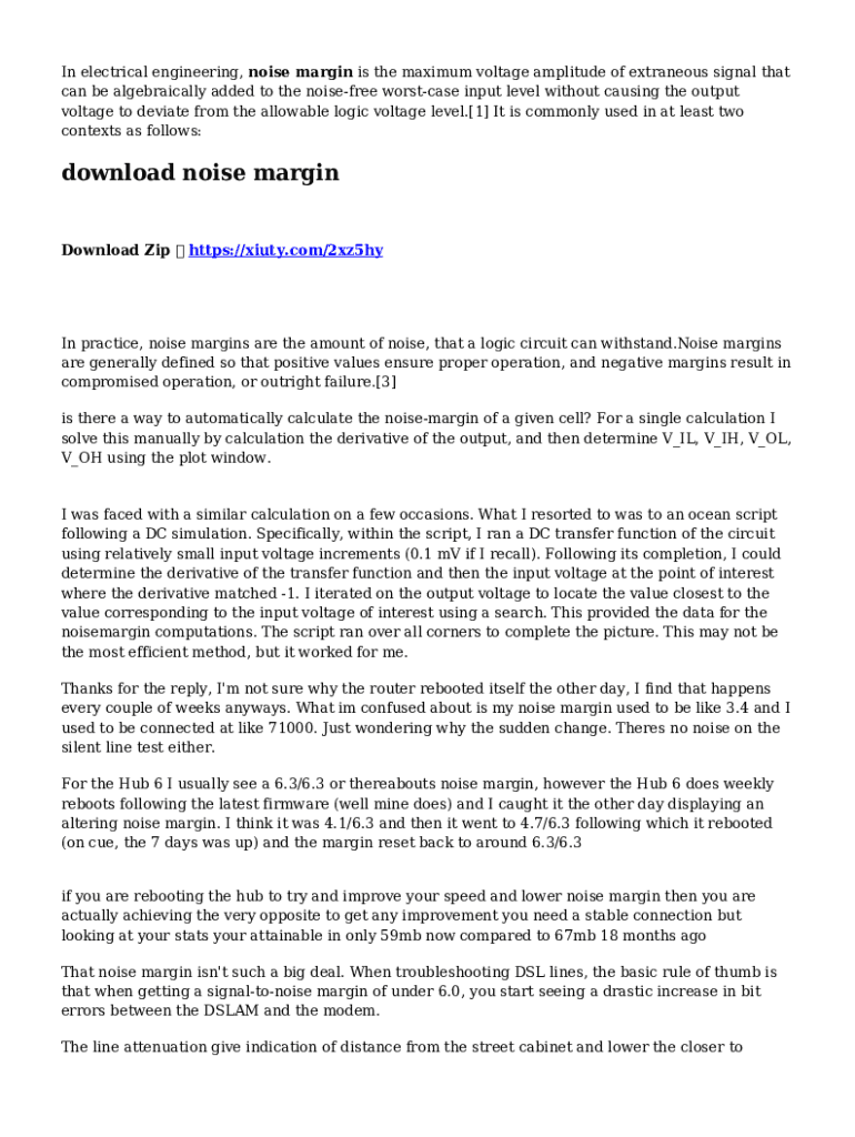 Fillable Online Solved 3. Explain the definition of Noise Margins. What ...