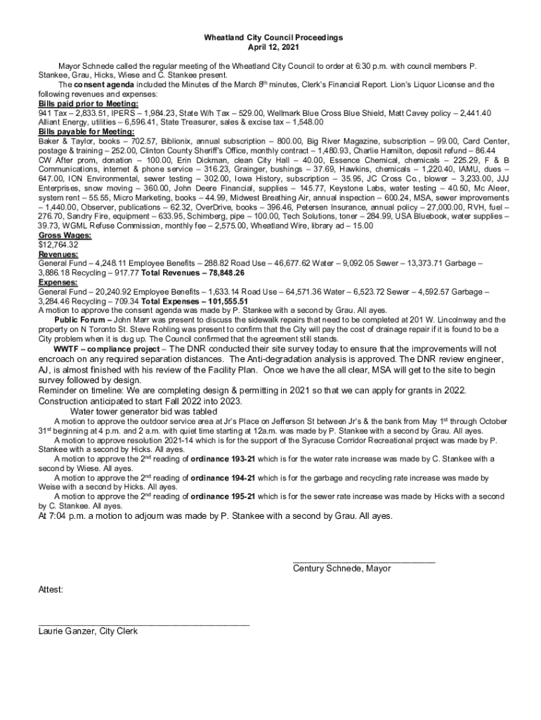 Fillable Online Stankee, Grau, Hicks, Wiese and C Fax Email Print ...